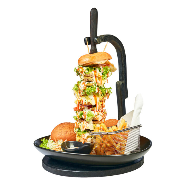 Tallest Burger Of Sri Lanka Pork Land Of Kings